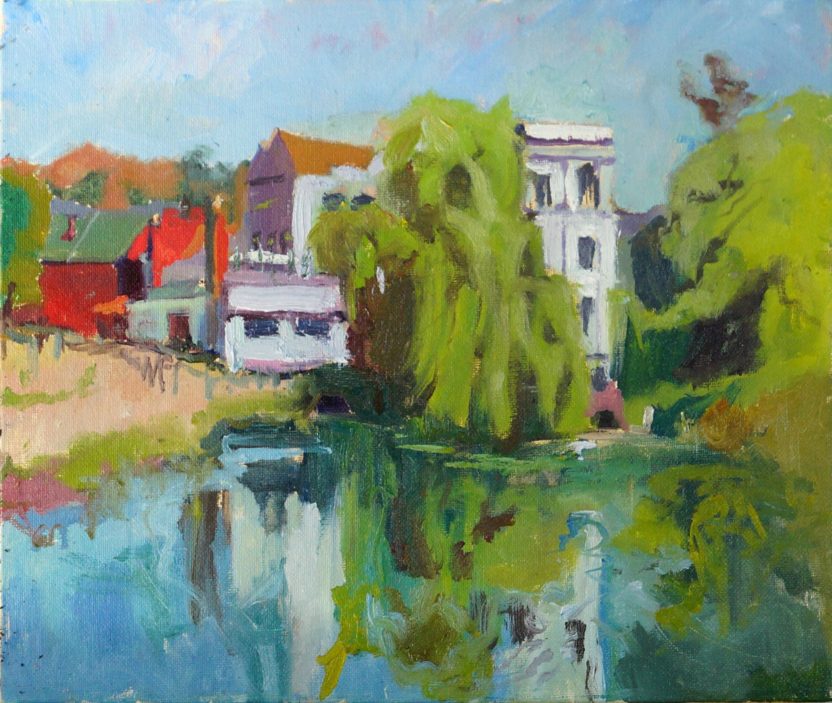 Gallery of Artworks created at Paint Out Sudbury, Suffolk 2018 | Paint Out