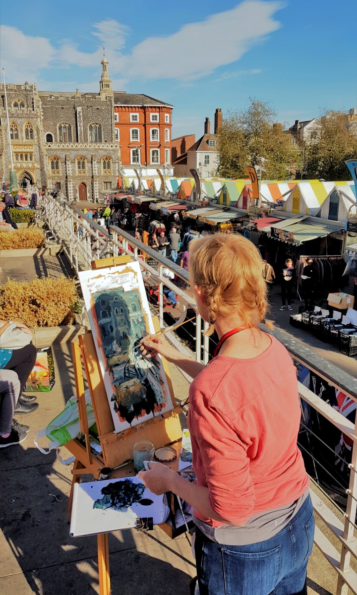 Artist Susan Isaac | Paint Out