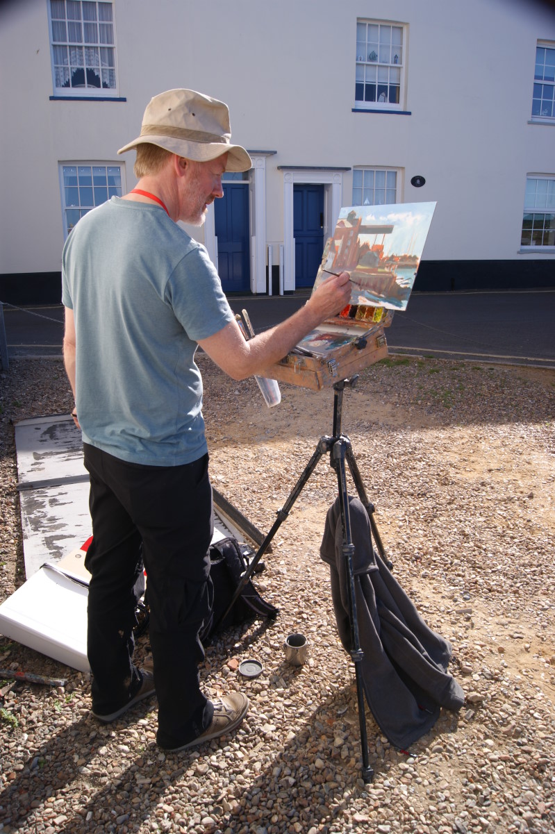 Artist Tony Robinson | Paint Out