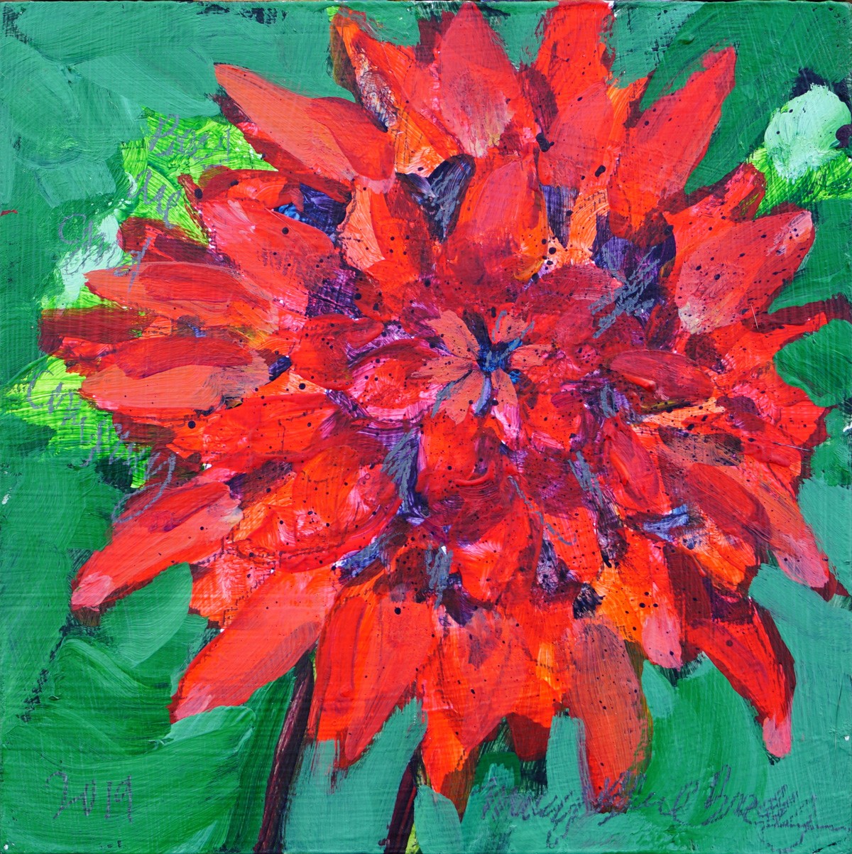 Artist Mary Blue | Paint Out